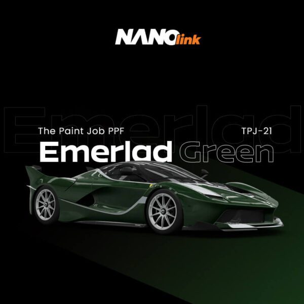 Emerald Green Color PPF TPJ-21 - Nanolink PPF - Precision in Protection