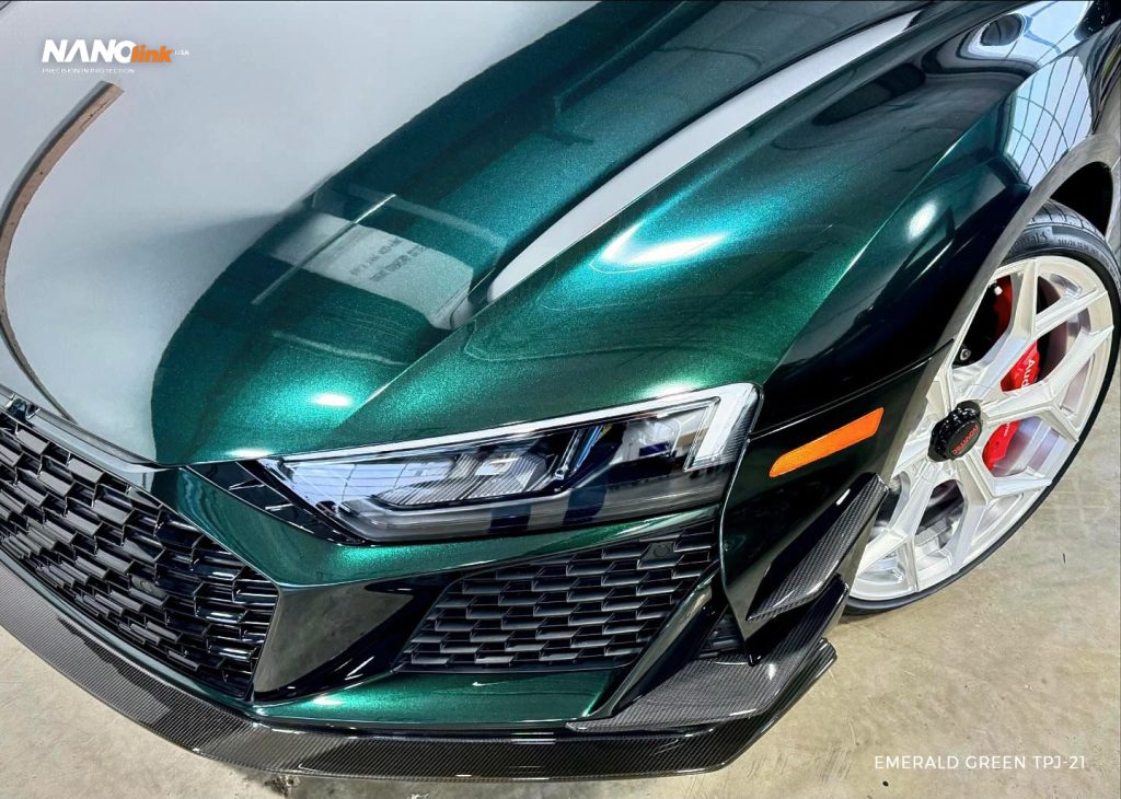 Emerald Green Color PPF TPJ-21 - Nanolink PPF - Precision in Protection