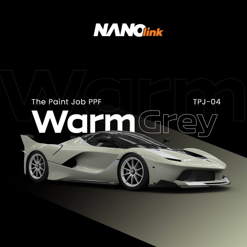 Warm Grey Color PPF TPJ-04 - Nanolink PPF - Precision in Protection